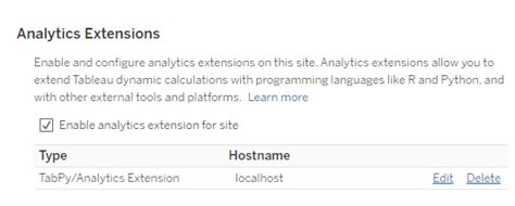 Issues With Enabling Extension On Tableau Server 202031 · Issue 489