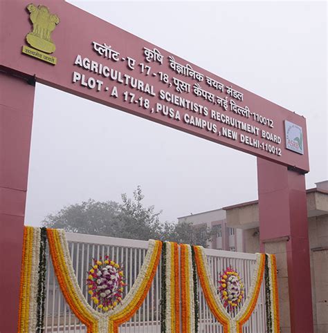 Asrb Agricultural Scientists Recruitment Board