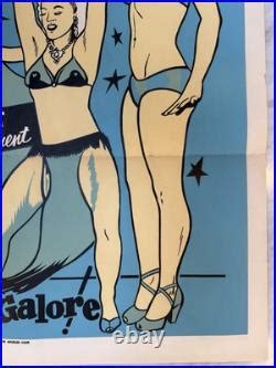 Original Vintage 1952 Strip Tease Girl Sexploitation Adults Only Movie