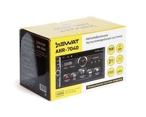 Магнитола 2DIN SWAT AHR-7040 с DSP Lite процессором звука купить в ...