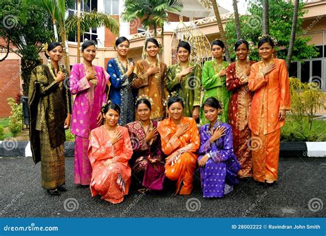Malaysian Cultural Outfits Editorial Photography Image Of Melayu
