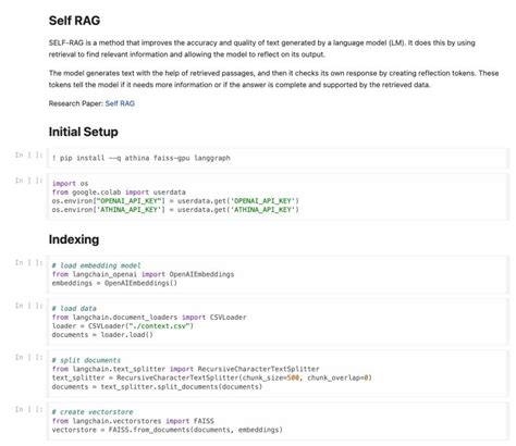 Himanshu Bamorria On Linkedin 🚀 Implementing Self Reflective Rag With