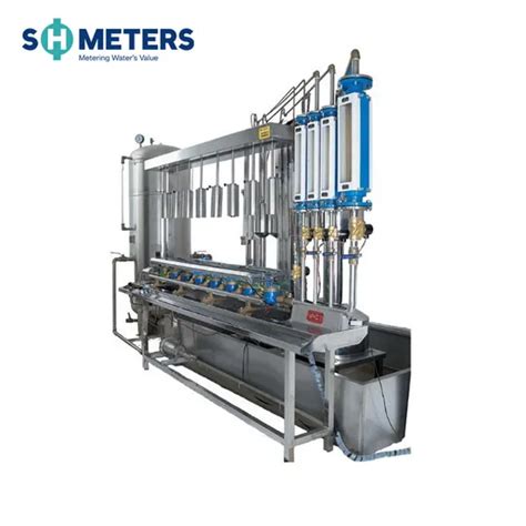 Dn15 Dn25 Semi Automatic Piston Type Gravimetric Water Meter Test Bench