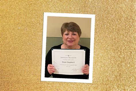 Staff Spotlight Diane Shepherd Cedar Haven Healthcare Center