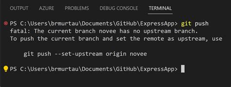 Don T See Git Push Terminal Quickfix Issue 167613 Microsoft Vscode