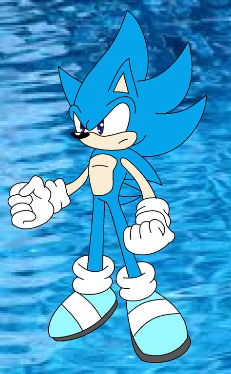 Water Sonic Speedpaint By Chibibrittanyhedgie On DeviantArt