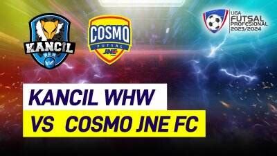 Nonton Live Streaming Liga Futsal Profesional Kancil Whw Vs Cosmo Jne Fc