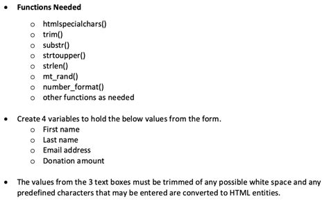 Solved Objective To Learn How To Use Php To Retrieve String