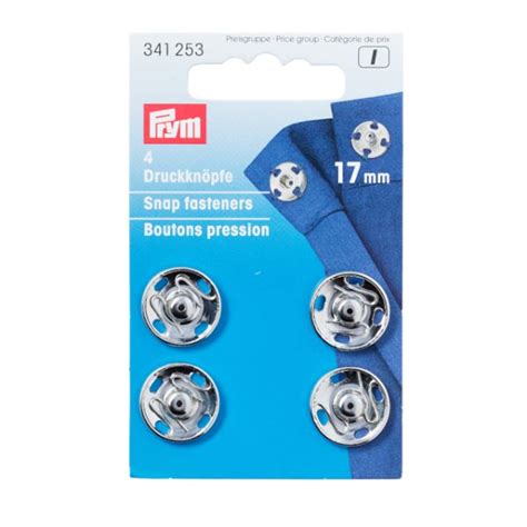 Silver Snap Fasteners Various Sizes Just Sew Penrith