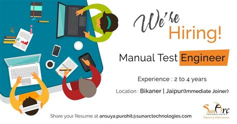 Sunarc Technologies On Linkedin Manualtesting Sunarctech Hiring Testing Qualityassurance