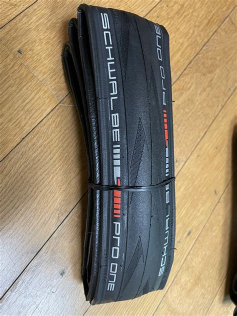 자전거 타이어 슈발베 프로원 당근 중고거래