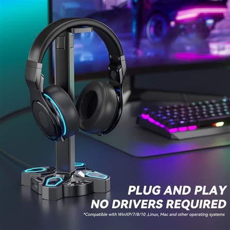 Headset And Controller Led Stand Kawaii Babe