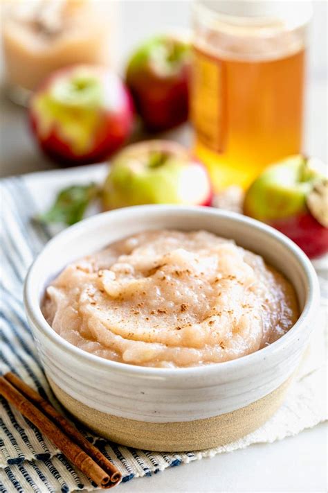 Simple Homemade Applesauce Healthy Seasonal Recipes Healthyfoodstation
