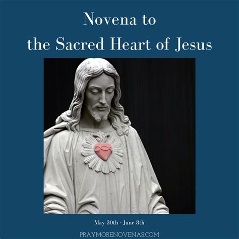 Day 3 Sacred Heart Of Jesus Novena 2018 Novena Prayers Catholic