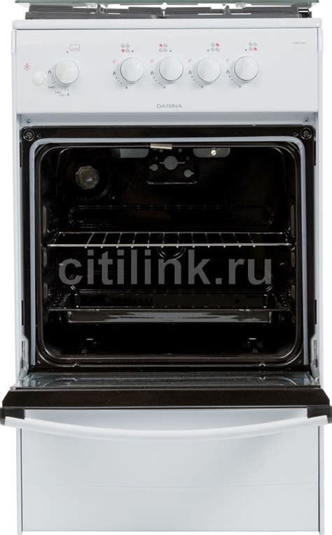 Газовая плита Darina 1B1 GM 441 008 W, белый - купить в Ситилинк | 375979