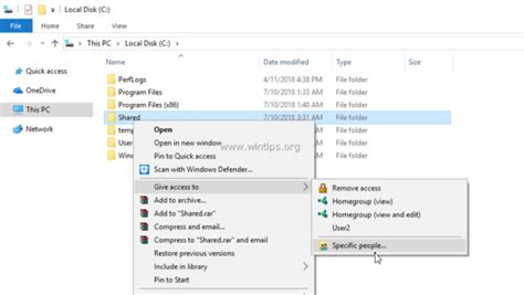 How To Share Files In Windows Wintips Org Windows Tips How Tos