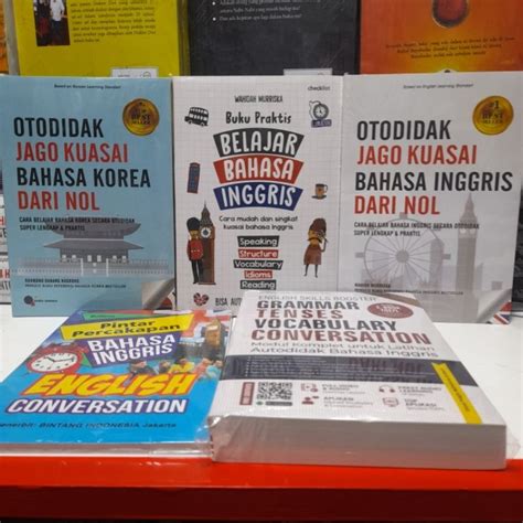 Jual Paket Buku Otodidak Jago Kuasai Bahasa Korea Dari Nol Praktis Belajar Bahasa Inggris