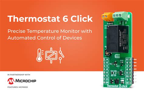 Thermostat 6 Click For Precise Temperature Monitoring And Automated