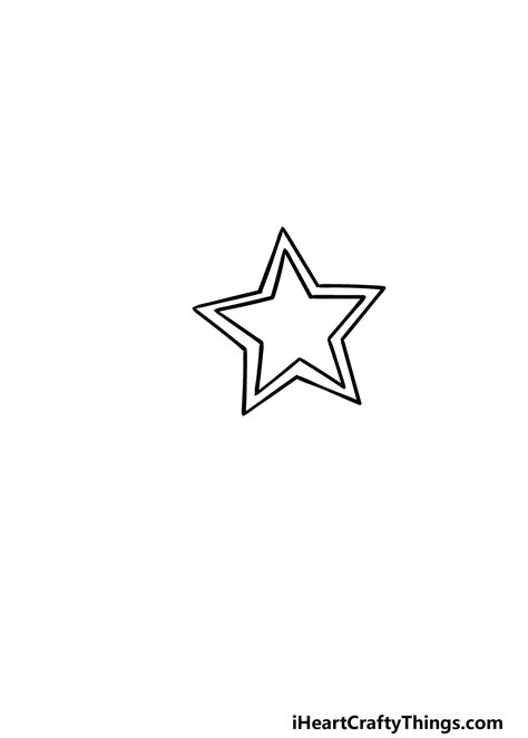 Stars Drawing Outline