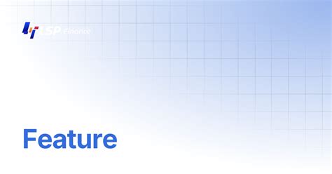Feature LSP Finance S Document