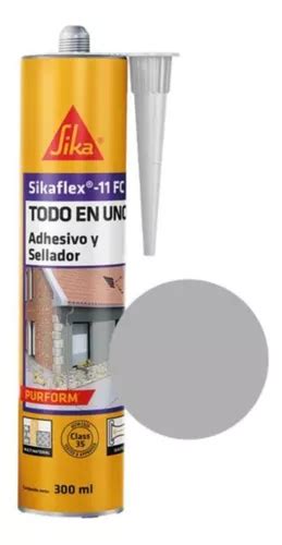 Sellador adhesivo Sikaflex fc 11 Purform 300 Ml Gris Cuotas sin interés