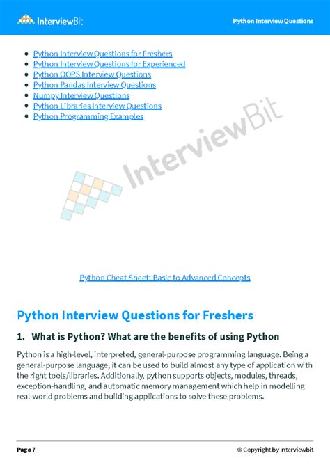 Python Interview Questions 1740627586 Python Interview Questions For
