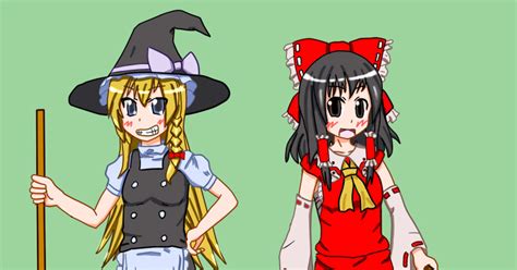 霊夢 白黒紅白 一万二千円のイラスト Pixiv