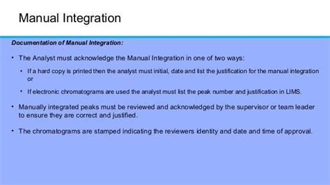 Hplc Peak Integration For Chromatography