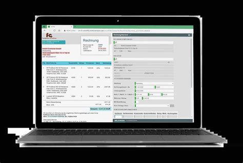 Digital Invoice Workflow Automated Scanning And Processing