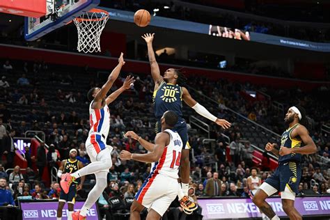 Pacers Vs Pistons Watch Bennedict Mathurins Spectacular Pass