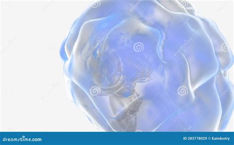 Epileptic Seizure Caused By Abnormal Electrical Activity In Brain Stock