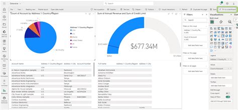 PowerBI Publishing A First Dashboard To Dynamics