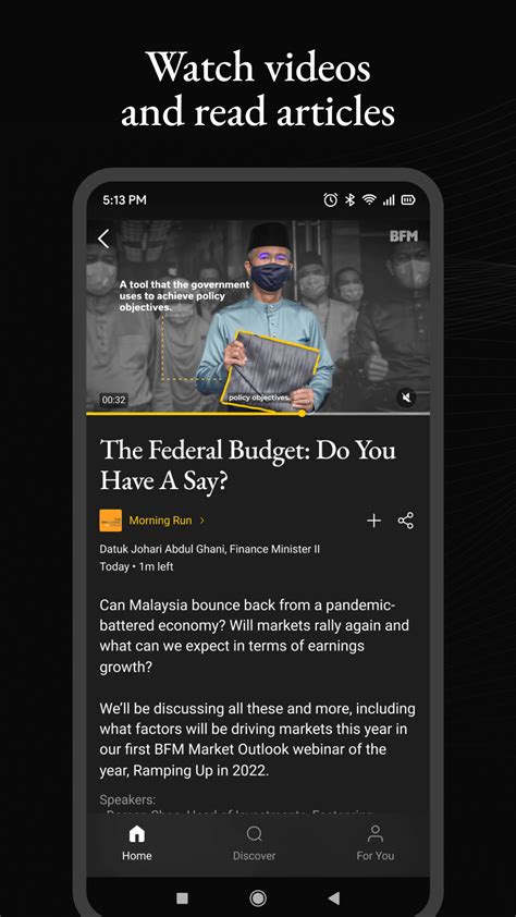 Bfm The Business Station Download App