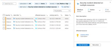 管理安全性事件 Microsoft Defender For Cloud Microsoft Learn