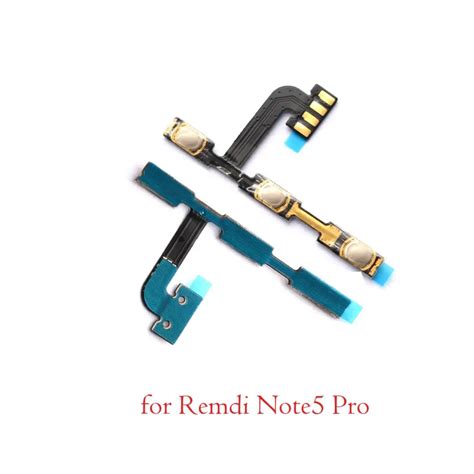 Power On Off Volume Strip Sidebutton Flex Cable For Xiaomi Redmi Note Pro In Mobile Phone Flex