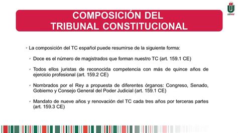 Composicion Del Tribunal Constitucional Youtube