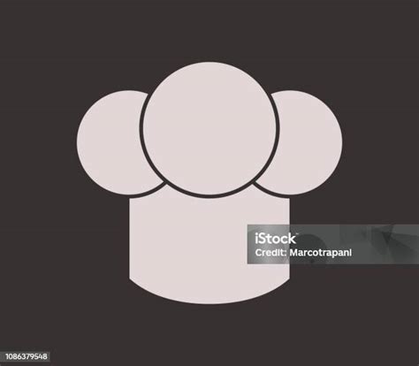 요리사 모자 아이콘 레스토랑에 대한 스톡 벡터 아트 및 기타 이미지 레스토랑 모자 모자류 벡터 Istock