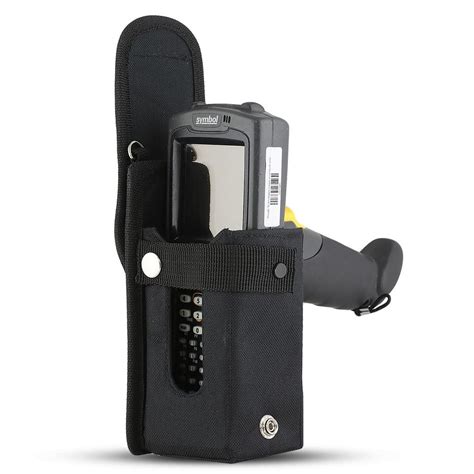 Handheld Mobile Computer Holster Medium Size With Belt Clip And Belt