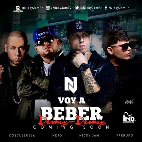 Stream Nicky Jam Voy A Beber Remix 2 Ft Ñejo Farruko Y Cosculluela By