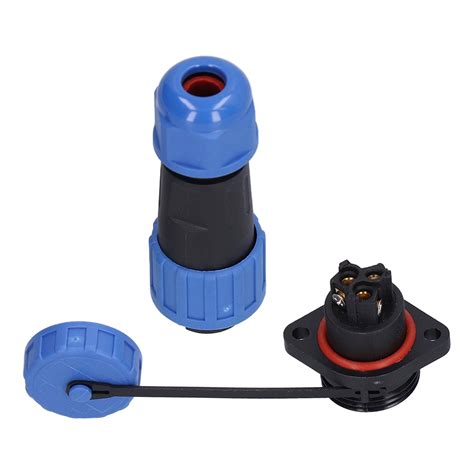 Enchufe De Aviación Conector De Alimentación Impermeable Macho Hembra