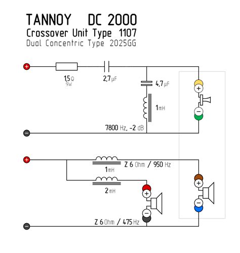 Tannoy Dc3000 Speaker Crossover Schematics Audiokarma Home Audio