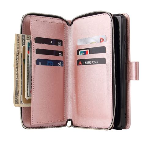 For Xiaomi Redmi Note G Global Poco X Card Slots Zipper Wallet Bag Leather Phone Case
