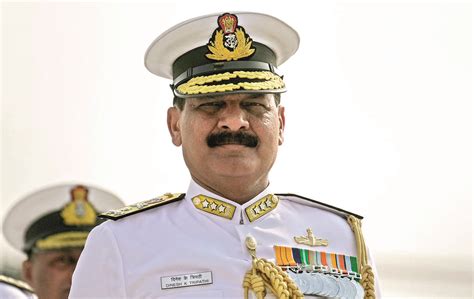 Vadm Dinesh Kumar Tripathi New Navy Chief