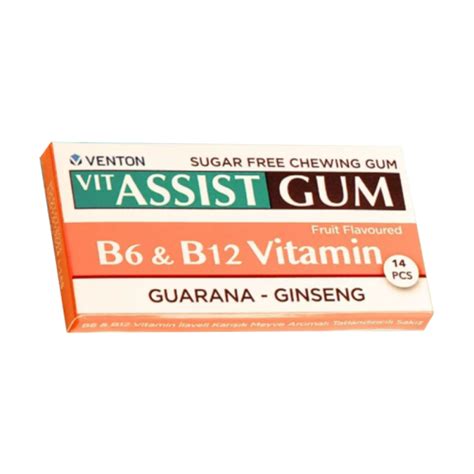Vit Assist Gum B6andb12 Vitamin Aversi