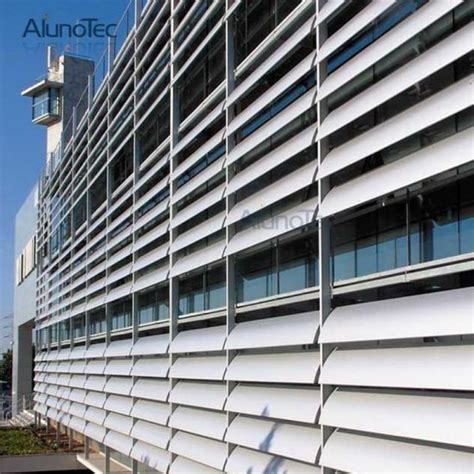 Hot Item Aerobrise Sun Louvres External Aluminum Louvers For Building