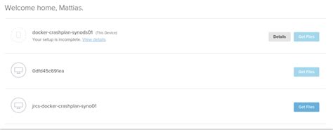 Setup Crashplan For Small Business Using Docker On A Synology Nas Lots Of Emryl