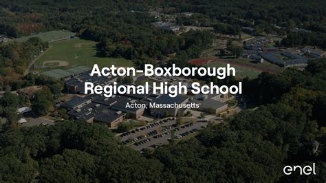 Enel X Energy Storage And Demand Response At Acton Boxborough