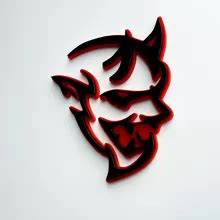 Dodge Demon 3d Badge Fender Badges Emblem