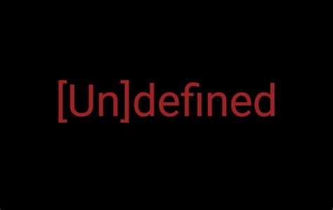 Вся боль undefined Хабр