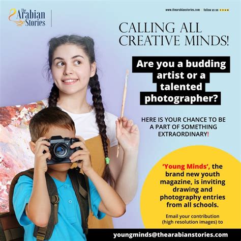 The Arabian Stories On Linkedin Calling All Creative Minds Are You A